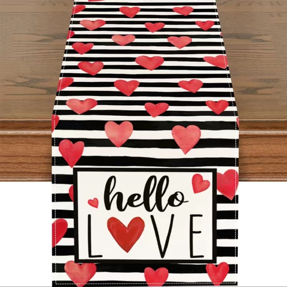 Kitchen | Valentines Table Runner | Poshmark
